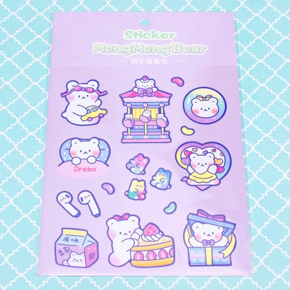 Other | Kawaii Cute Big Sticker Bundle | Poshmark